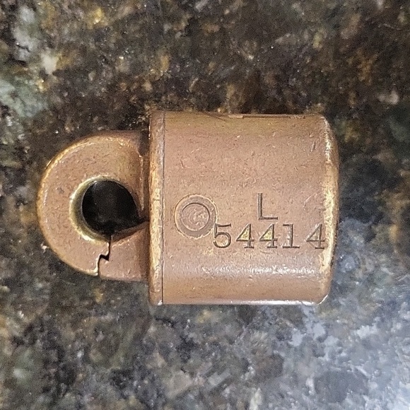 Other | Vintage Us Mail Registered Metered Brass Lock | Poshmark